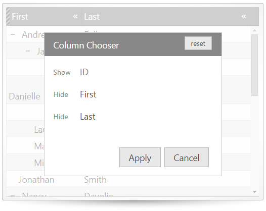 Ignite UI™ API Documentation